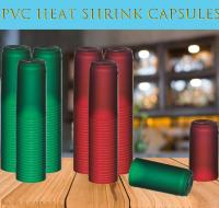 China Non Spill Wine Bottle Heat Shrink Capsules with Transparent Customization for sale
