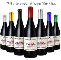China Wine Bottle Stopper Shrink Pack Sleeve Clear PVC Heat Shrink Capsules for sale