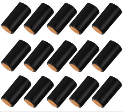 China Custom Size Clear PVC Plastic Heat Shrink Capsules for Wine and Liquor Bottle Closures for sale