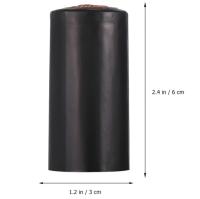 China Custom Size Clear PVC Plastic Heat Shrink Capsules for Wine and Liquor Bottle Closures for sale