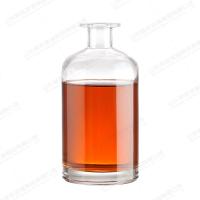 China Clear Glass Liquor Bottle and Red Wine Bottle for Wine Logo Acceptable Customer's Logo for sale
