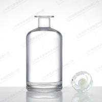 China Clear Glass Liquor Bottle and Red Wine Bottle for Wine Logo Acceptable Customer's Logo for sale