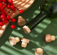 China Custom T-shaped Reusable Wine Corks for Wine Stoppers Acceptable Customer's Logo for sale