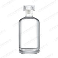 China Clear Glass Liquor Bottle and Red Wine Bottle for Wine Logo Acceptable Customer's Logo for sale