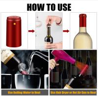 China Matte Black PVC Heat Shrink Capsules For Wine Bottle Cork Clear Bottle Stopper for sale