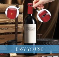 China OEM ODM Matte Red Wine Shrink Capsules For Wine Bottle Packaging for sale