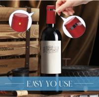 China OEM ODM Matte Red Wine Shrink Capsules For Wine Bottle Packaging for sale