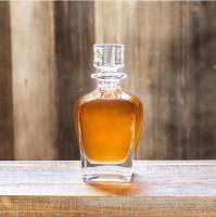 China Unique Family Bar Tequila Glass Bottle Decanter with Hot Stamping Surface Handling for sale