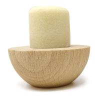 China Non Spill T Shape Wooden Bar Top Cap Wine Cork Bottle Stopper from Wooden Bar Top Cap for sale