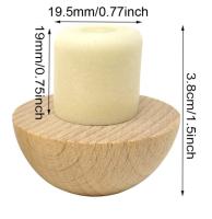 China Non Spill T Shape Wooden Bar Top Cap Wine Cork Bottle Stopper from Wooden Bar Top Cap for sale