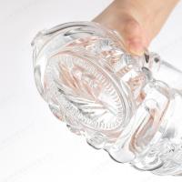China Liquor Bottle Empty Clear Glass Wine Vodka Rum Brandy Whisky Bottle 750ml 1000ml for sale