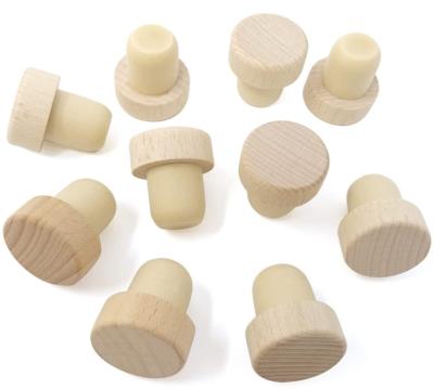 China Glass Wine Bottle Cork Stopper Sale Wine Bottle Cork Stopper with Wooden Bottle Stopper for sale