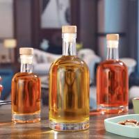 China Customized Glass Bottle Design for Alcoholic Beverages Whisky Vodka Brandy and Gin for sale