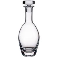 China Custom Logo Glass Decanter Stopper for Beverage XO Glass Bottle Drinking Bottle for sale