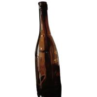 China 300ml 750ml 1000ml Classical Luxury Customized Amber Glass Bottle for Juice Packaging for sale