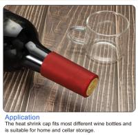 China Healthy Lead Free Glass Bottle Heat Shrink Capsules With Custom Size for sale