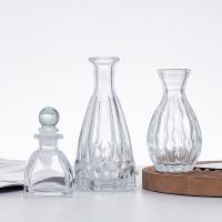 China Healthy Lead-free Glass Clear Creative Unique 8oz 14oz Candle Jars with Lids Manufacture for sale