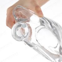 China Bottle Material Healthy Lead-free Glass Clear 750ml Wine Glass Bottle for Whisky Vodka for sale