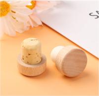 China Healthy Lead-free Glass T-shaped Corks for Wine Bottle Reusable and Eco-friendly for sale