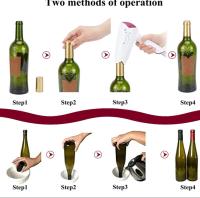 China Customized Wine Glass Bottle Shrink Capsule Non Spill OEM ODM for sale