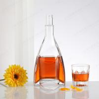 China Glass Bottle for Whisky/Vodka/Liquor 250ml 375ml 500ml 700ml 750ml Popular Design Gold Lid for sale