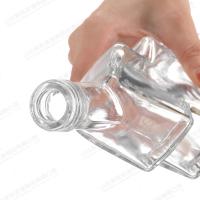 China 350ml 500ml 750ml 1000ml Clear Glass Bottles With Cork for Christmas Trees Shape for sale