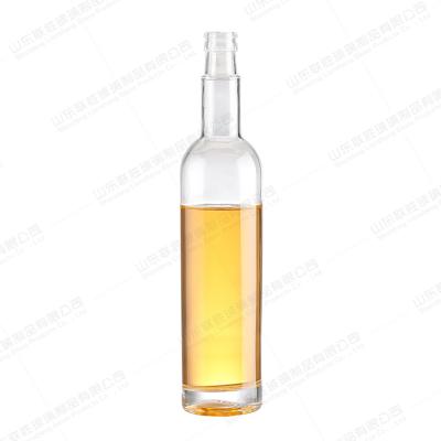 China Acceptable OEM/ODM 700ml Glass Napoleon Bottles for Brandy and Spirits for sale