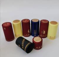 China Customized Bottle Color Heat Shrink PVC Embossed Wine Bottle Cap with Bottle Stopper for sale