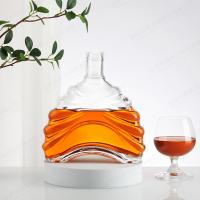 China Hot Stamping Design Custom Size Accepted Glass Bottles for Whisky Gin Tequila Liquor for sale