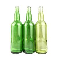 China Glass Bottle for Beverage Juice Beer Vodka Whiskey Rum Gin Oil 250ml 500ml 750ml for sale