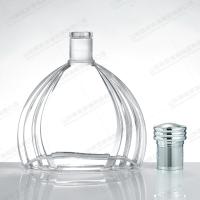 China Accptable OEM/ODM Custom Clear Glass Bottle for Liquor Wine Whisky Vodka Spirit Clear for sale
