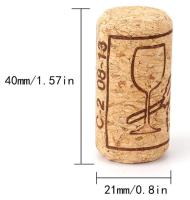 China Conical Corks Custom Size Accepted for Customized Wine and Beer Bottles of Any Color for sale