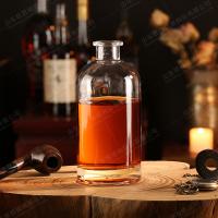 China Industrial Beverage Glass Bottle 700ml 750ml 1000ml for Whiskey Vodka Brandy Gin for sale