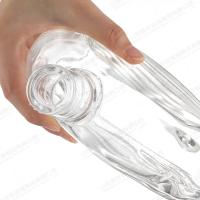 China Rubber Stopper Sealing Type 500ml Glass Wine Bottle for Vodka Brandy Gin Spirit for sale