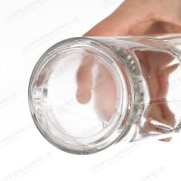 China Glass Body Material Custom 250ml 500ml Liquor Spirits Whiskey Bottle With Cap for sale