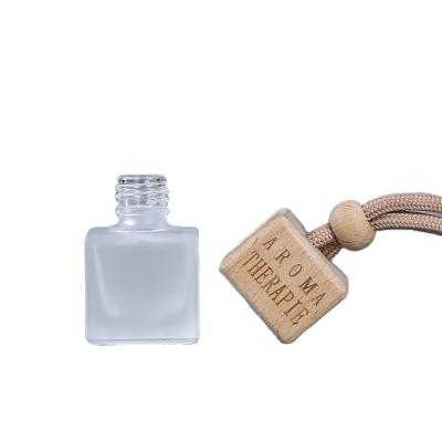 China Clear Customized Mini Macaron Perfume Glass Bottle 0.3oz 0.5oz Round and Square Portable for sale