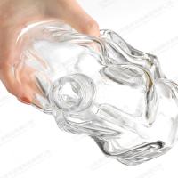 China Clear 750 Ml Bottles White Wine Empty Liquor Glass Bottle Vodka Whisky Custom Shape for sale