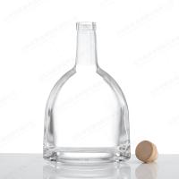 China Custom Size Accepted Extra Super Flint Glass Bottle for Gin Vodka Tequila Whisky Brandy for sale