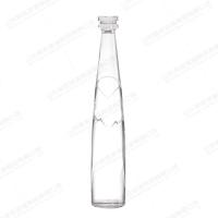 China 800ml 1000ml Glass Wine Bottle for Gin Vodka Rum Tequila Glass Collar and Body Material for sale