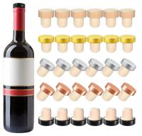 China Aluminium-Plastic Customied T Shape Wine Corks Wooden Bar Top Cap Wine Bottle Stoppers for sale