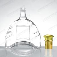 China 750ml 800ml Xo Transparent Glass Wine Bottle Whisky Gin Tequila Bottle made of Glass for sale