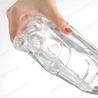 China 750ml 800ml Xo Transparent Glass Wine Bottle Whisky Gin Tequila Bottle made of Glass for sale