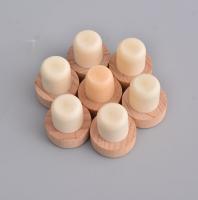 China Non Spill Wooden Wine Bottle Stoppers T-plug Corks Bottle Cap Red Wine Stopper Corks for sale