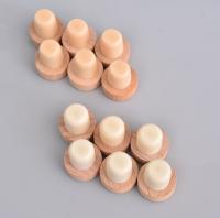 China Non Spill Wooden Wine Bottle Stoppers T-plug Corks Bottle Cap Red Wine Stopper Corks for sale