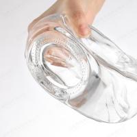 China Tequila Glass Decanter Customized Design 200ml 500ml 750ml 1L Frosted and Transparent with Gold Collar for sale