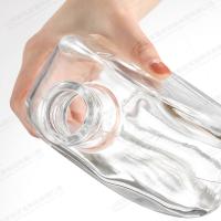 China Transparent Wine Glass Empty Bottles 70cl Glass Bottle for Spiritueux Vodka Whisky for sale
