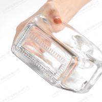 China Transparent Wine Glass Empty Bottles 70cl Glass Bottle for Spiritueux Vodka Whisky for sale