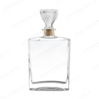 China 750ml 700ml 500ml Glass Bottle With Cork Top For Wine Sealing Type Rubber Stopper for sale