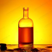 China Glass Whiskey Mountain Bottles 500ml Fruit Wine Glass Bottle for Vodka Gin Whiskey for sale