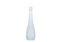China Gold Whisky Vodka Rum 700ml Liquor Square Glass Bottle With Stopper Custom Size for sale